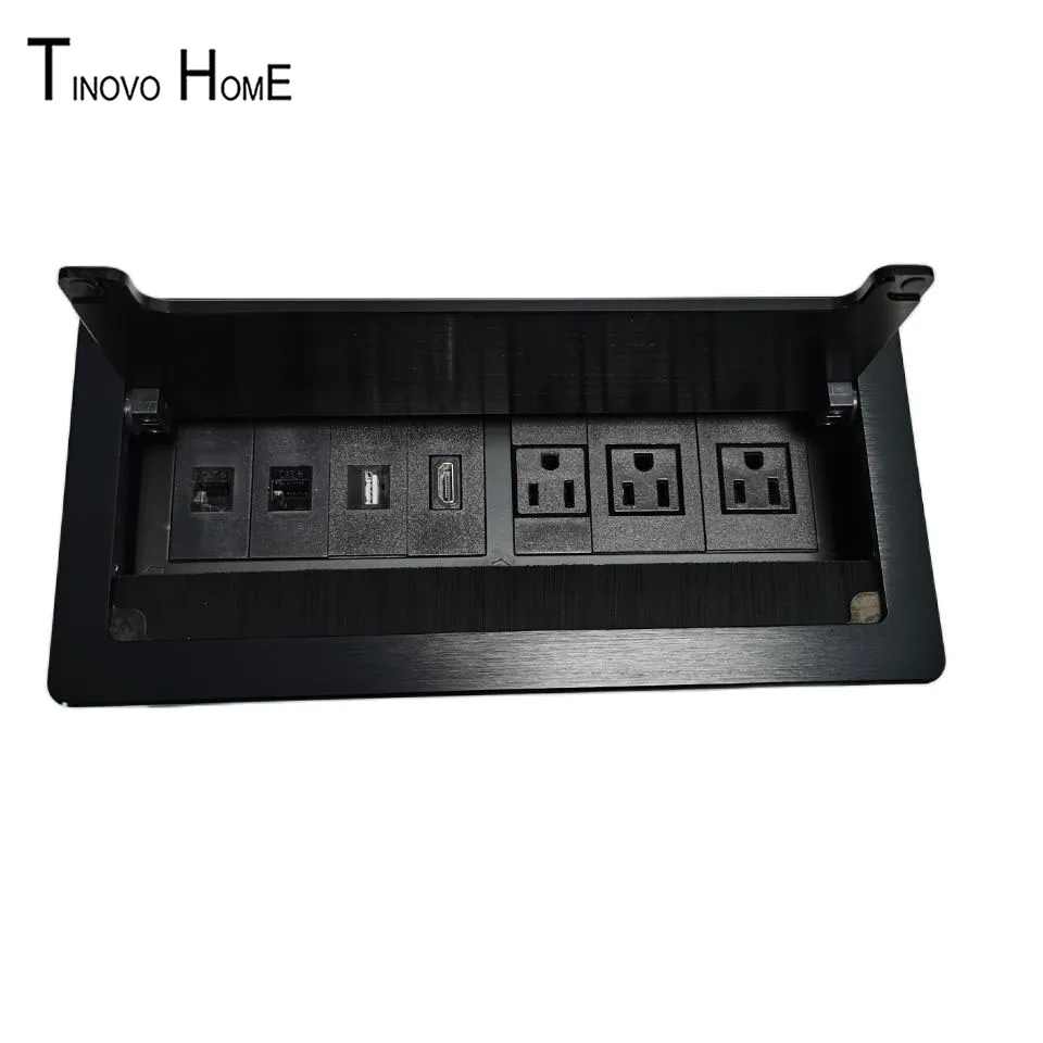 American standard sockets, aluminum alloy information boxes, desktop ...