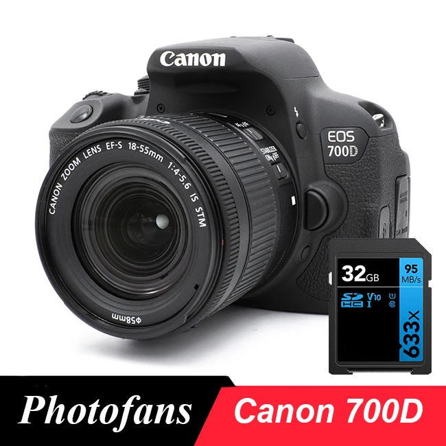 Canon 700d / Rebel T5i Dslr Camera With 18-55mm Lens - Dslr Cameras ...