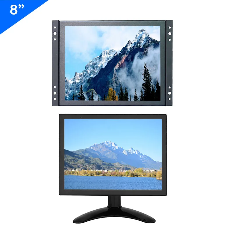 Zhixianda monitor lcd para computador, tela de entrada hdmi, vga/d, sub ...