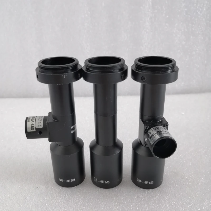 MORITEX MML08-HR65D coaxial high resolution telecentric lens 0.8x