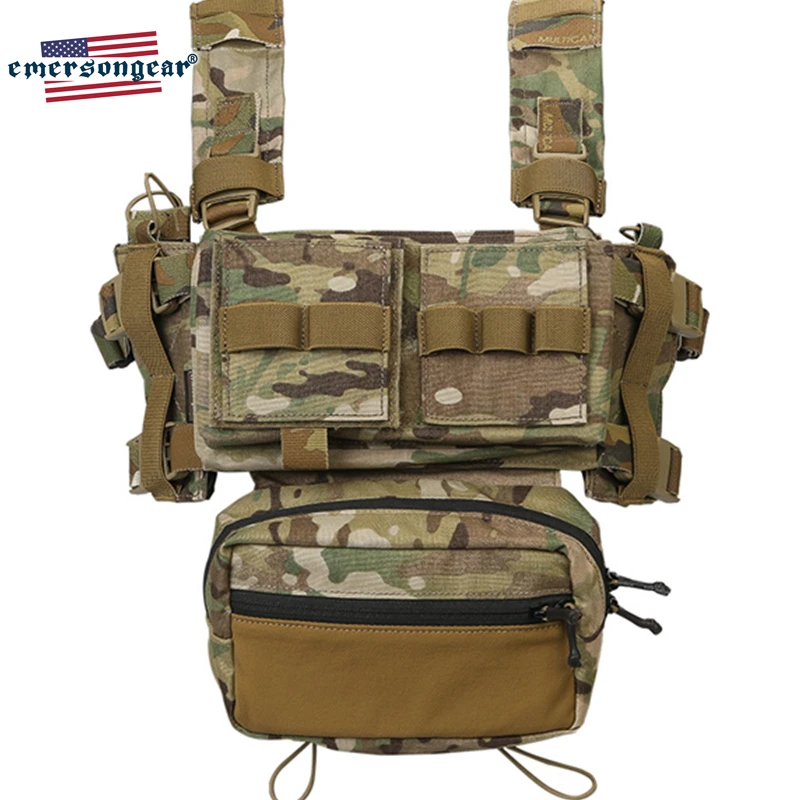 Emersongear Tactical MK3 Chest Rig Vest Micro Fight Modular Adjustable ...