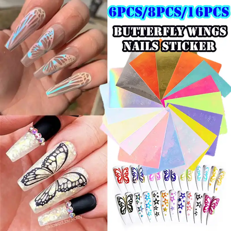 Acrylic Haikyuu Nail Art