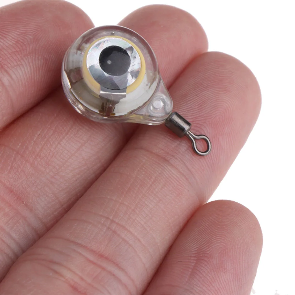 Mini Fishing Lure Light Outdoor Led Deep Drop Underwater Eye Shape ...