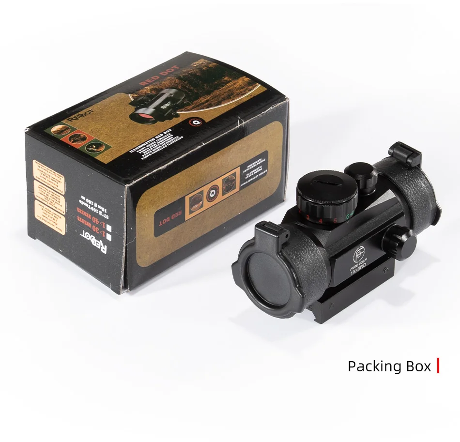 Fire Wolf 1x40 Red Dot Red Green Crosshair 11mm/20mm Hunting Scope ...
