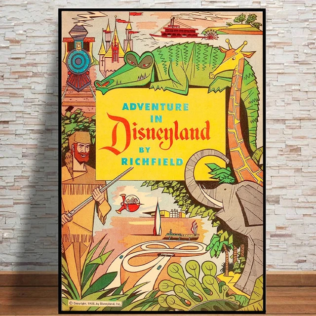 Adventureland Disneyland Poster