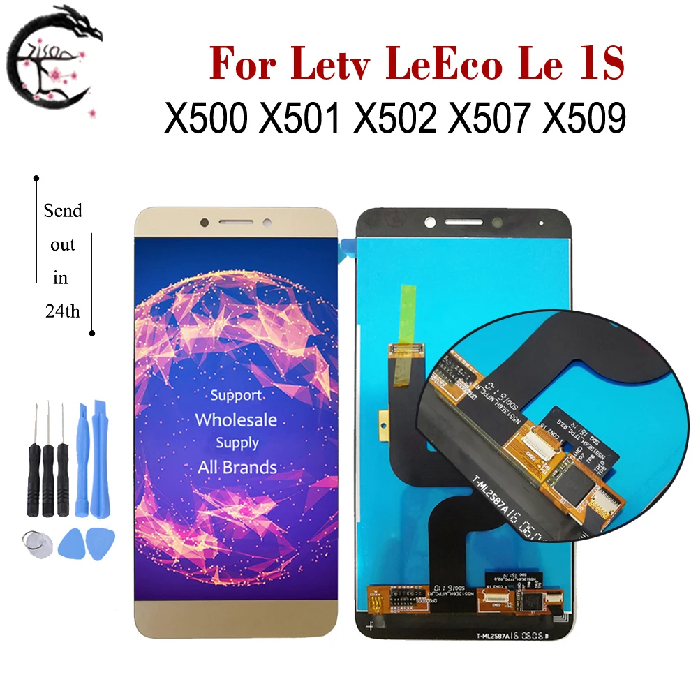 Tela de lcd para letv leeco le 1s 5.5 ", kit de reposição de tela lcd ...