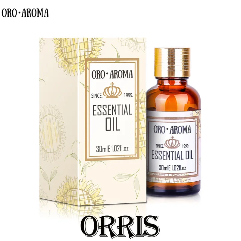 Famous Brand Oroaroma Natural Orris Essential Oil Relax Mood Relieve ...