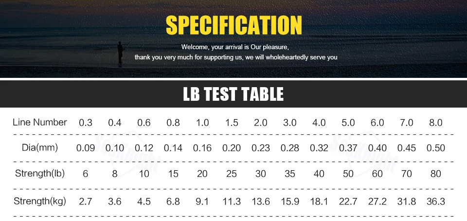 CLASSIC Braided PE Line 4 Strand 6-80LB - Fiishing,com