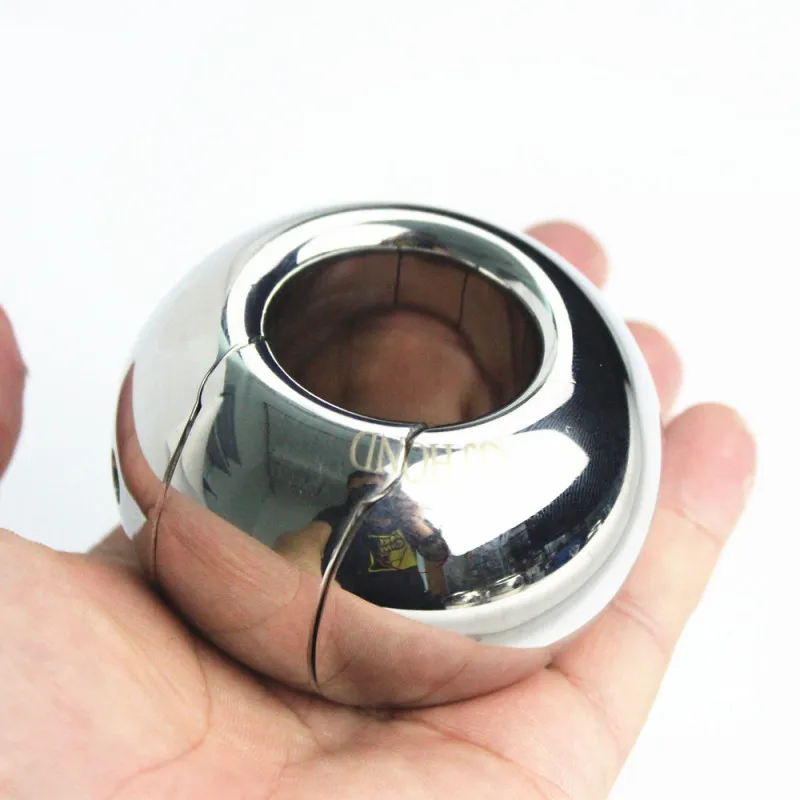 300-2000g 16 Sizes Metal Ball Stretcher Scrotum Pendant Restraint Men's ...