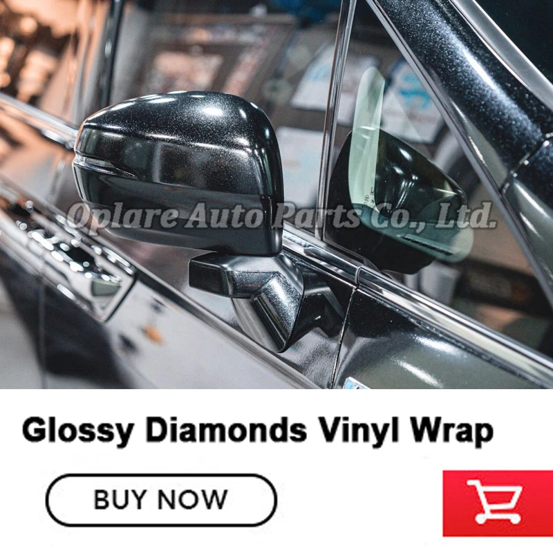 Highest quality gloss Diamond Black Vinyl wrap Diamonds black vinyl ...