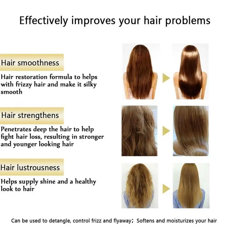 Deep repair Hair film Mask Advanced Molecular Hair Treatment Recover ...