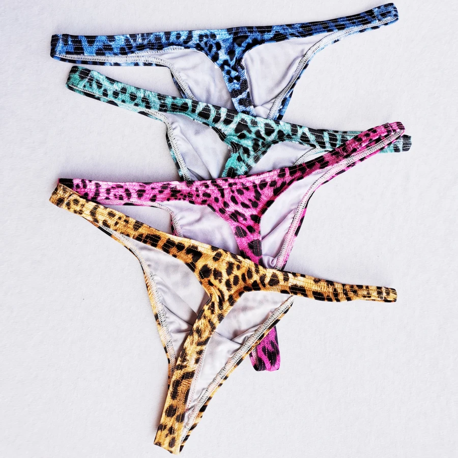 Sexy Underwear Thong leopard print Men's Underwear Mens Sexy Underpants ...
