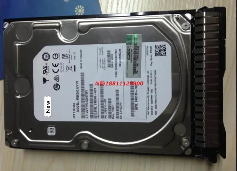 846514-B21 6TB 12G SAS 7.2K LFF MDL SC Hard Drives - itharddisk.com