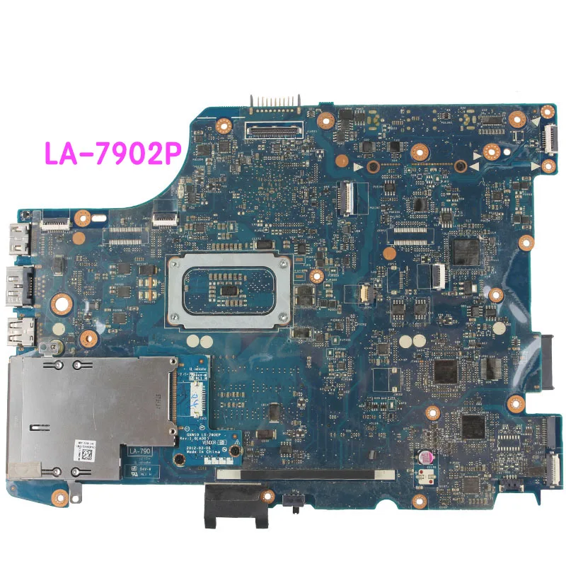 Dell Latitude E5530 Laptop Motherboard QXW10 LA-7902P REV:1.0 Mainboard ...