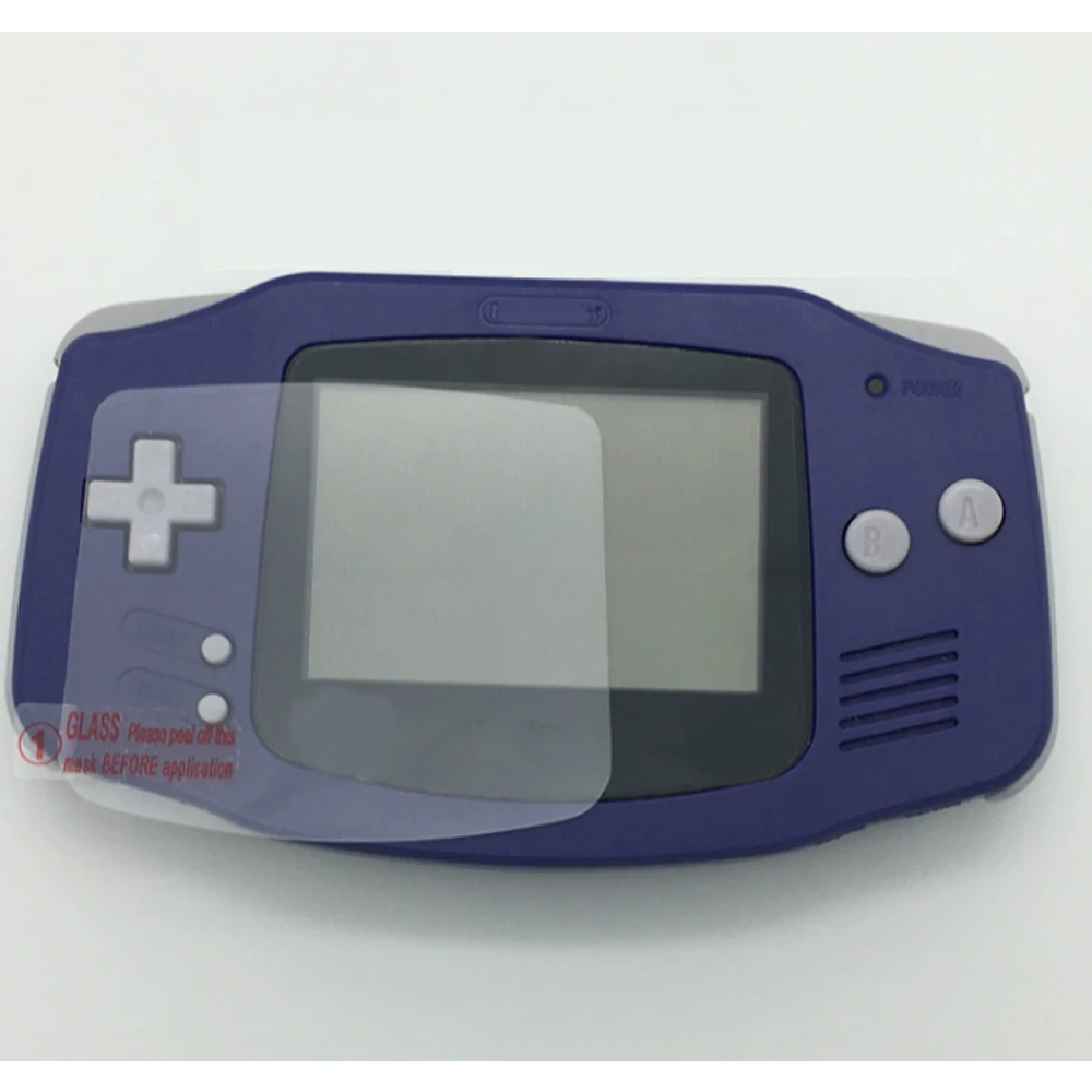 Filme protetor de tela para GBA, Vidro temperado para Nintendo Gameboy ...