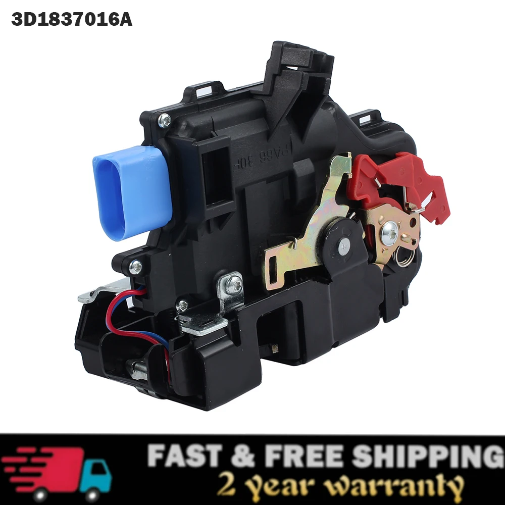 Front Right Door Lock Actuator Central Mechanism 3D1837016A For VW ...