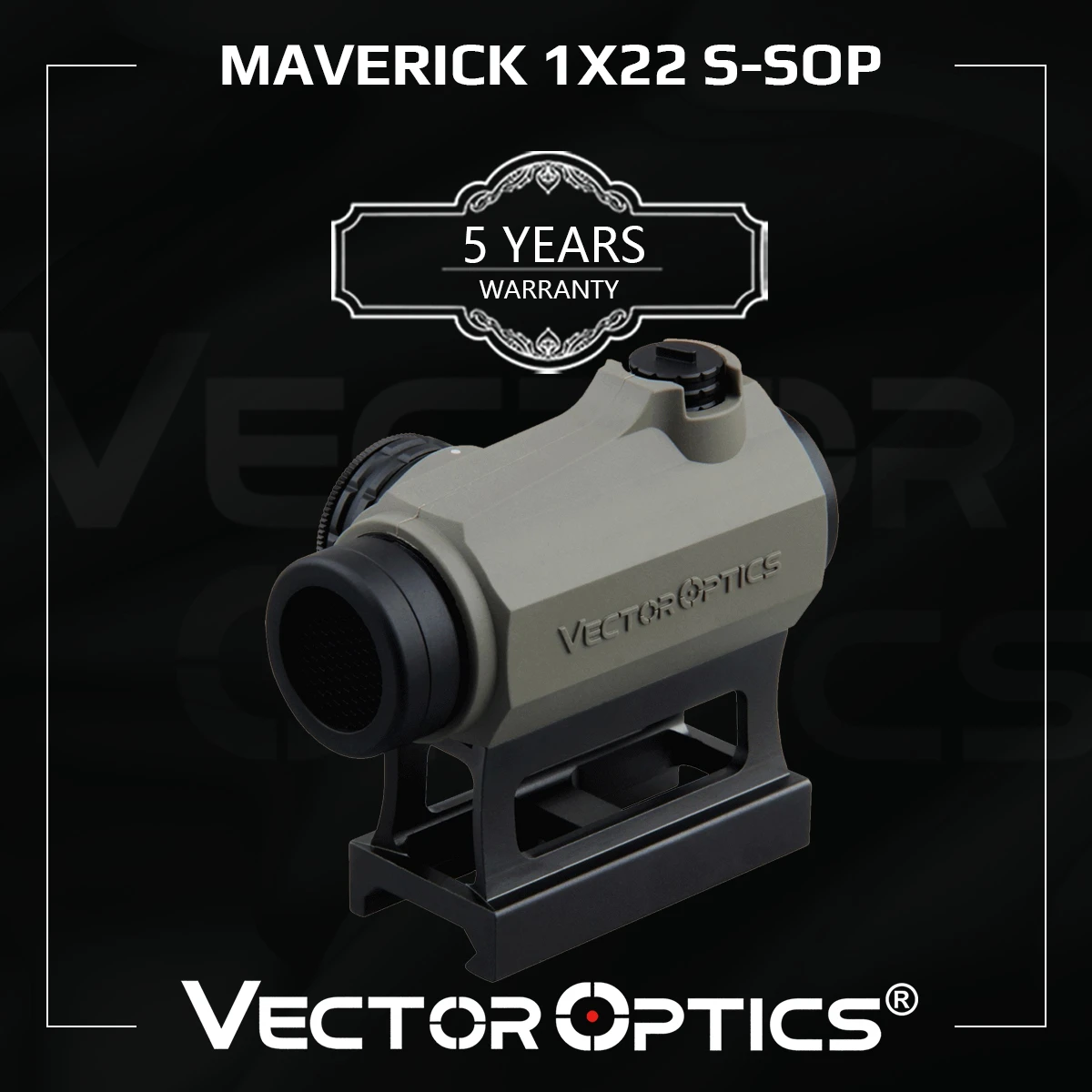 Vector Optics Maverick 1x22 Sop Rubber Cover Red Dot Scope Hunting ...