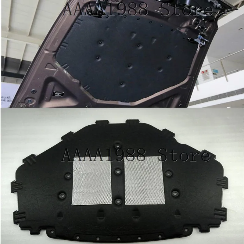 2008-2013 for BMW X5 X6 E70 E71 Heat Sound Insulation Cotton Front Hood ...