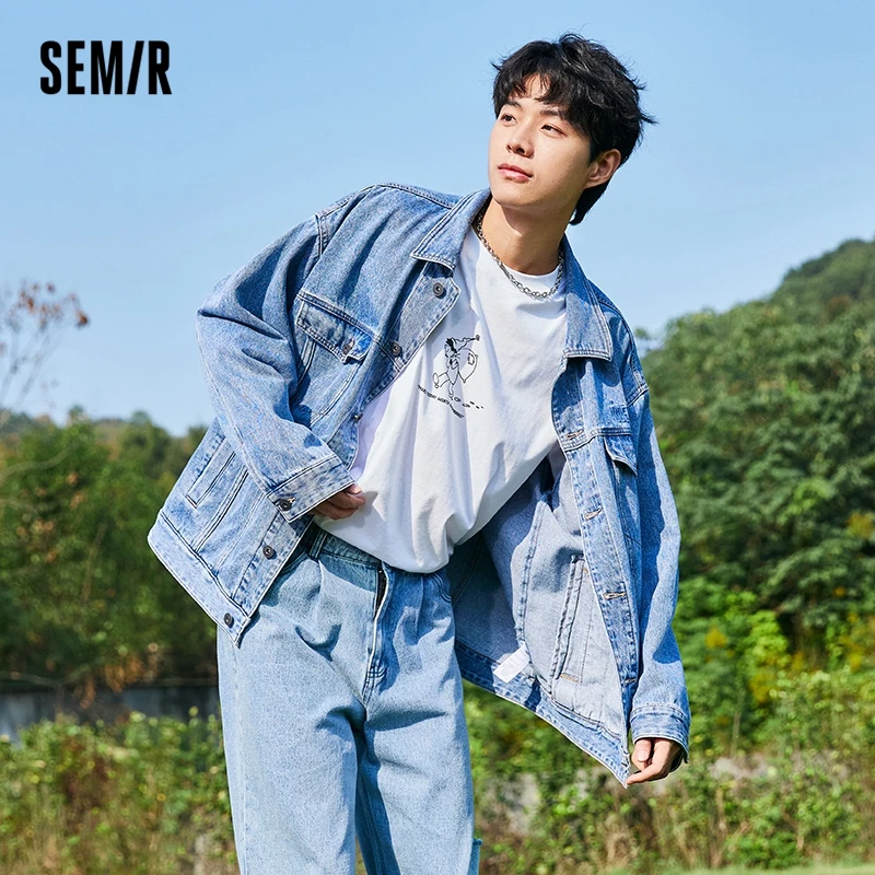 Semir-Denim-Jacket-Men-2022-Early-Spring-New-Fashion-Letter-Embroidery ...