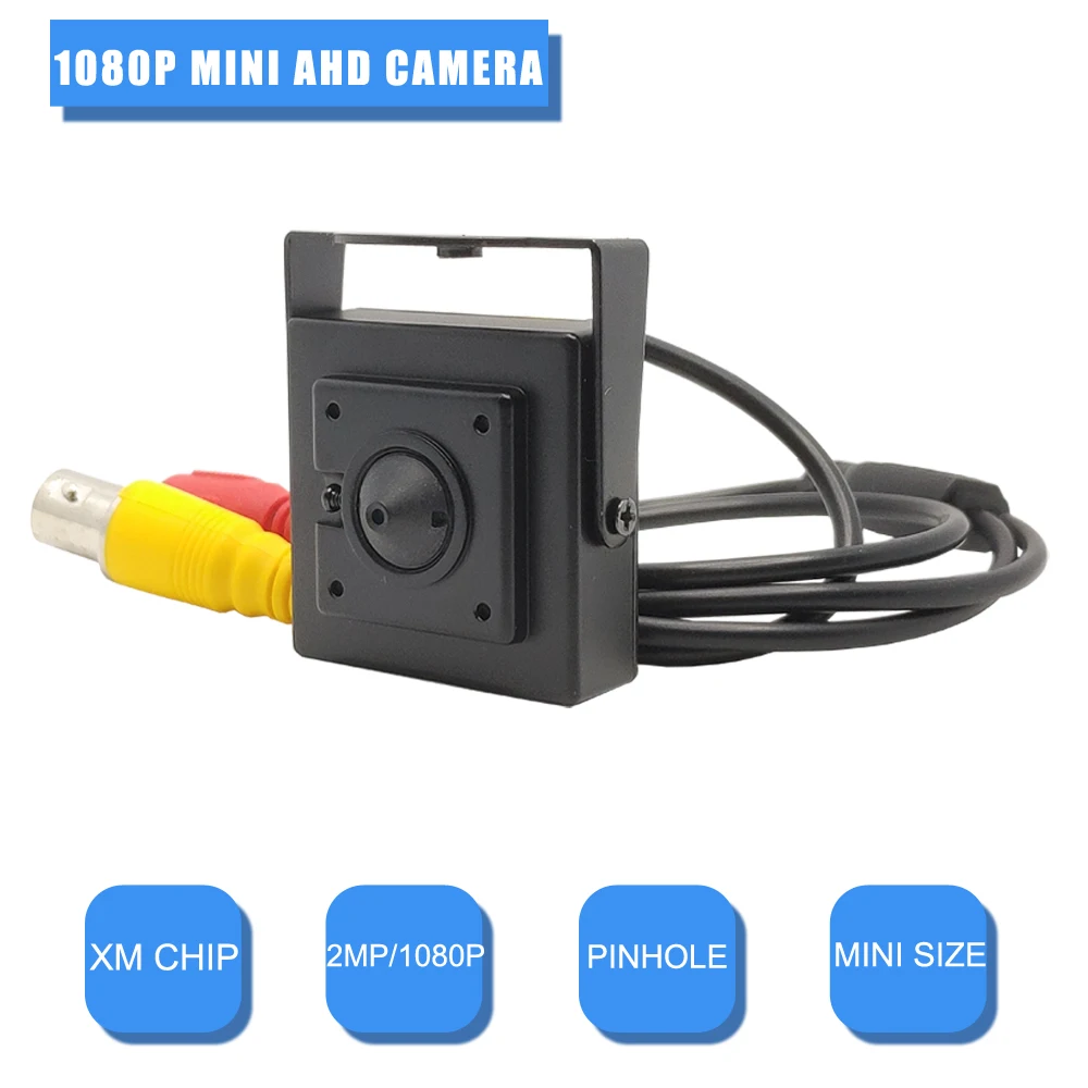 1080p ahd mini câmera 2mp casa interior 4 em 1pinhole lente de ...