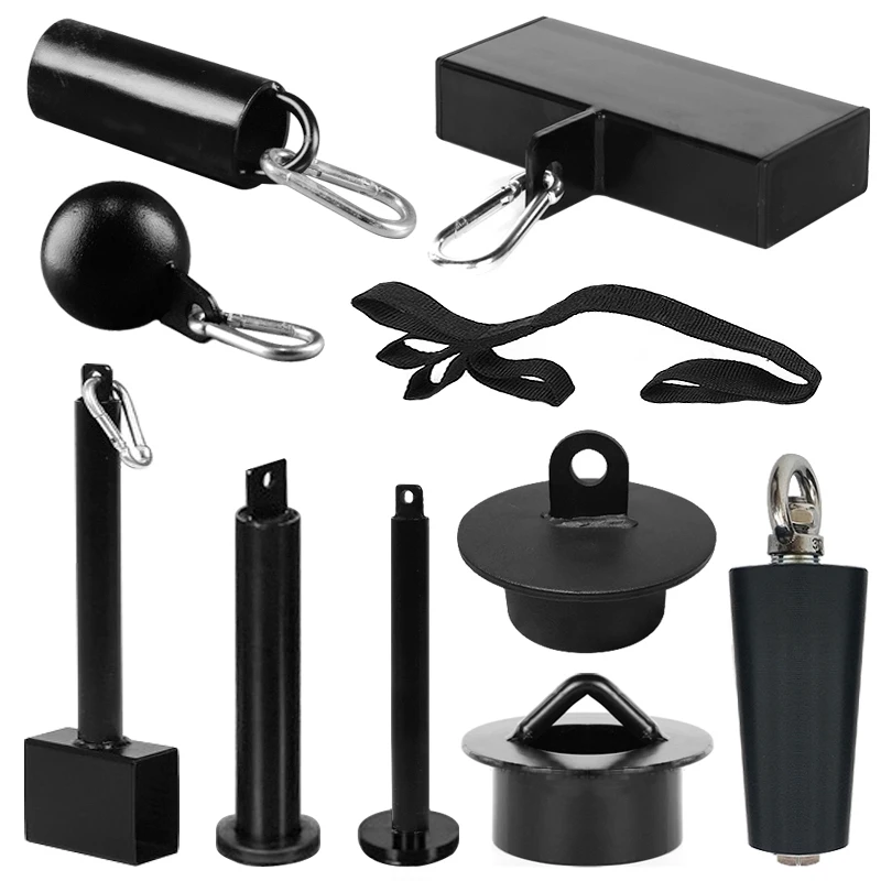 Fitness Hand Grip Trainer Gym Barbell Loading Pin Equipment Arm Wrist ...