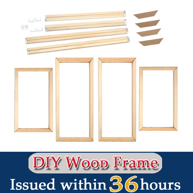 Natural-Wood-Frame-Custom-Poster-for-Picture-Frame-60x90-70x140-100x200 ...