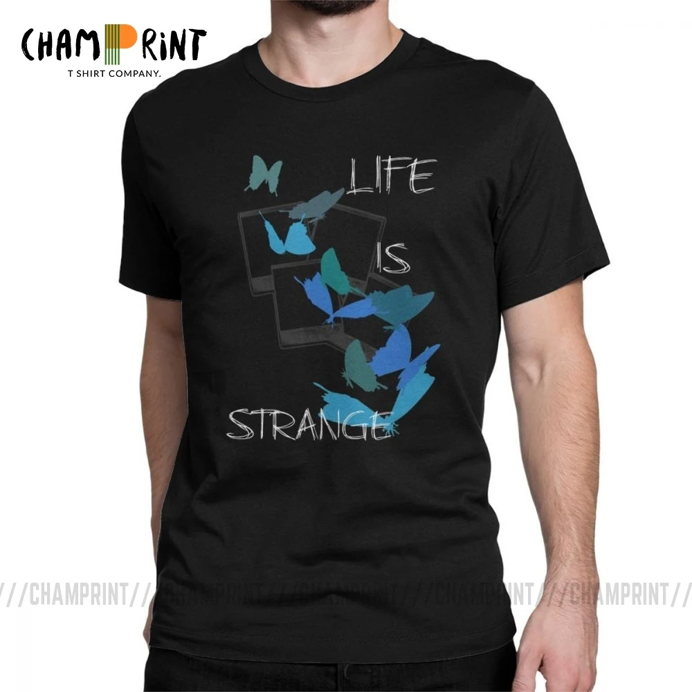 Men T Shirt Life Is Strange Funny Cotton Tees Short Sleeve T Shirts O ...