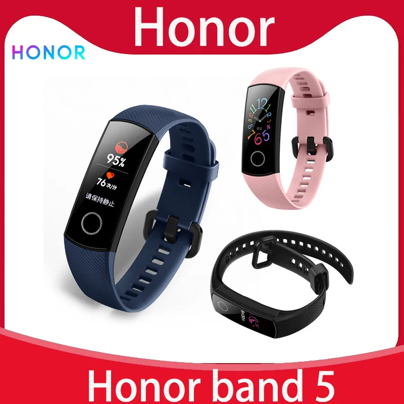 Origina-Honor-Band-5-Smart-Wristband-Oximeter-Color-Touch-Screen-Swim ...