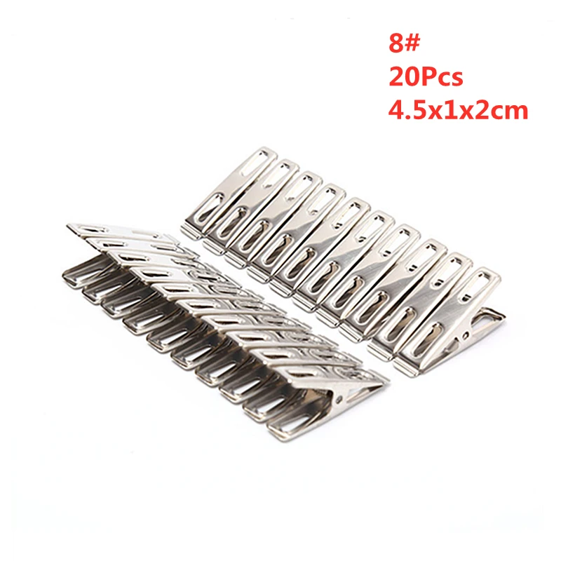 Pince à linge,Pinces à linge en acier inoxydable, pinces à linge Anti ...