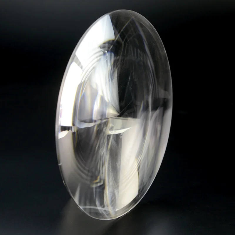 Optical Fresnel Lens PMMA 170mm Focal Length 135mm 150mm Plane ...