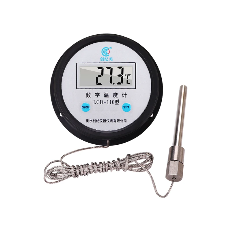 Industrial Digital Thermometer High Temperature 500 Degree With Probe ...