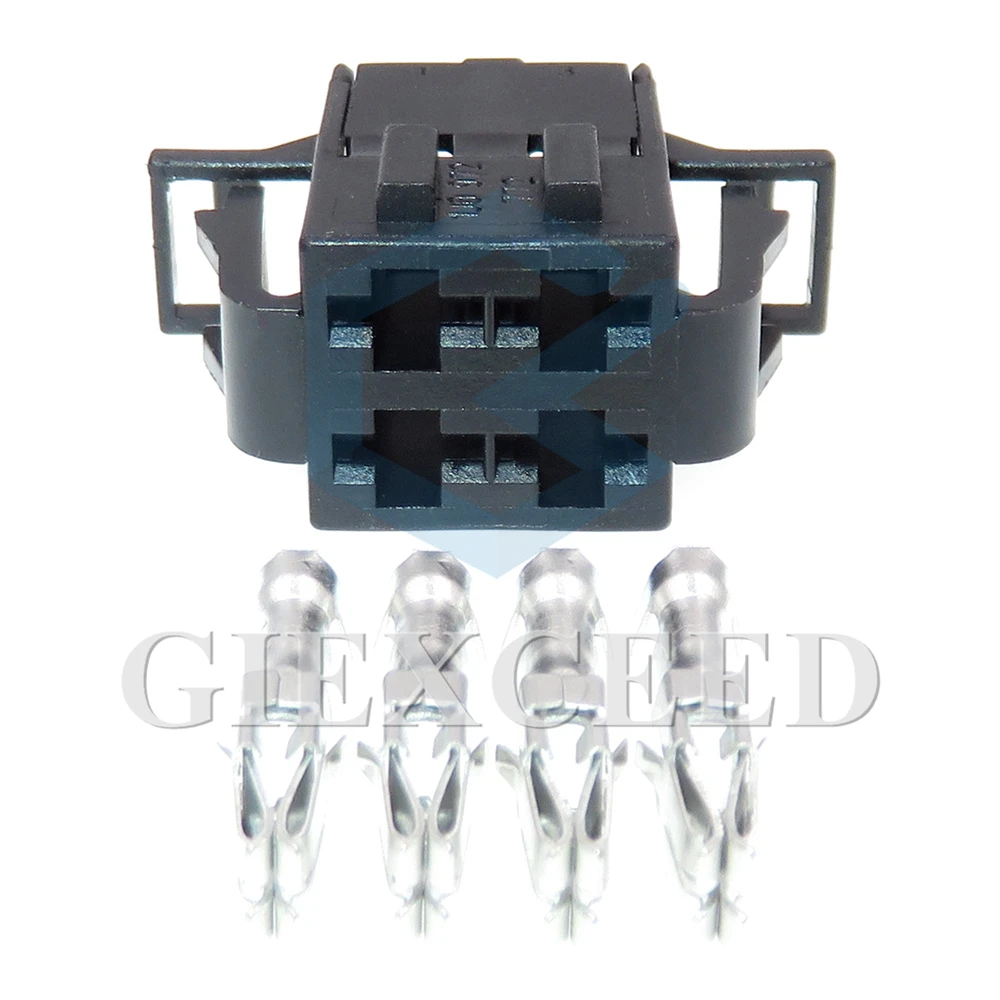 2-Sets-4-Pin-1J0972772-Plastic-Housing-Socket-For-VW-Audi-6-3-Series ...