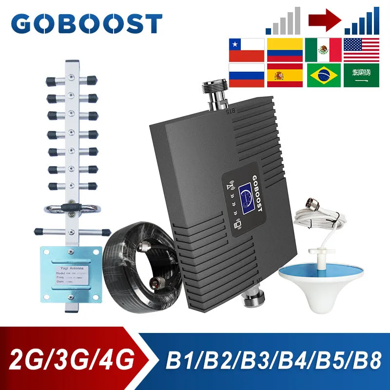 GOBOOST repetidor Gsm 2g, 3g, 850, amplificador de señal de teléfono ...