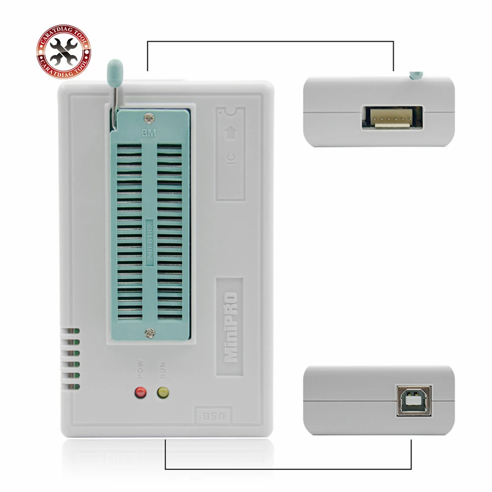 Free Ship EEPROM ICSP nand flash 24 93 25 MiniPro USB Bios AVR ...