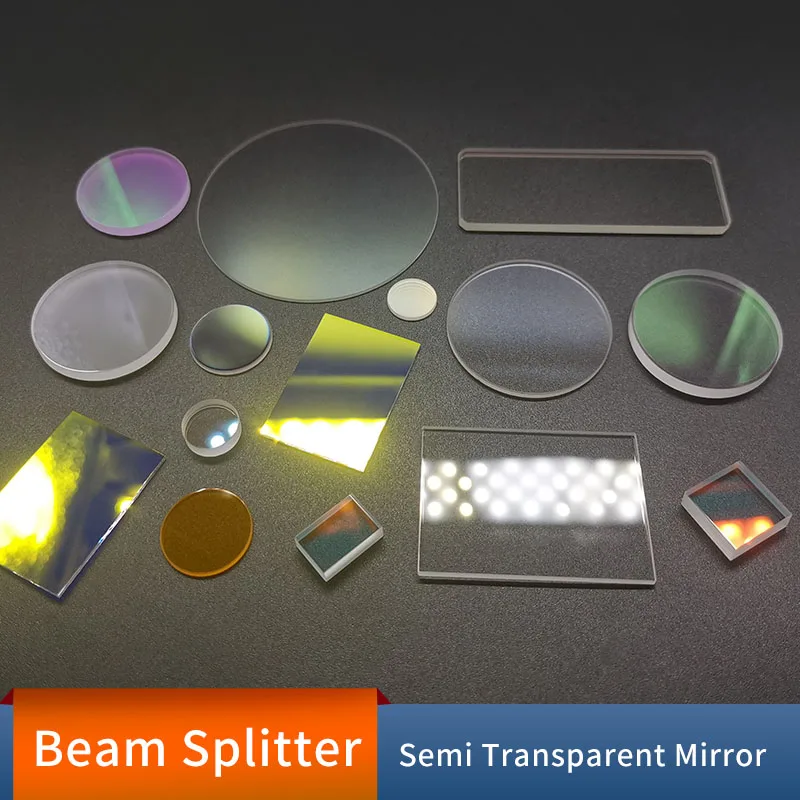 Semi-Transparent-Semi-Reflective-Mirror-Beam-Splitting-Spectroscope-45 ...