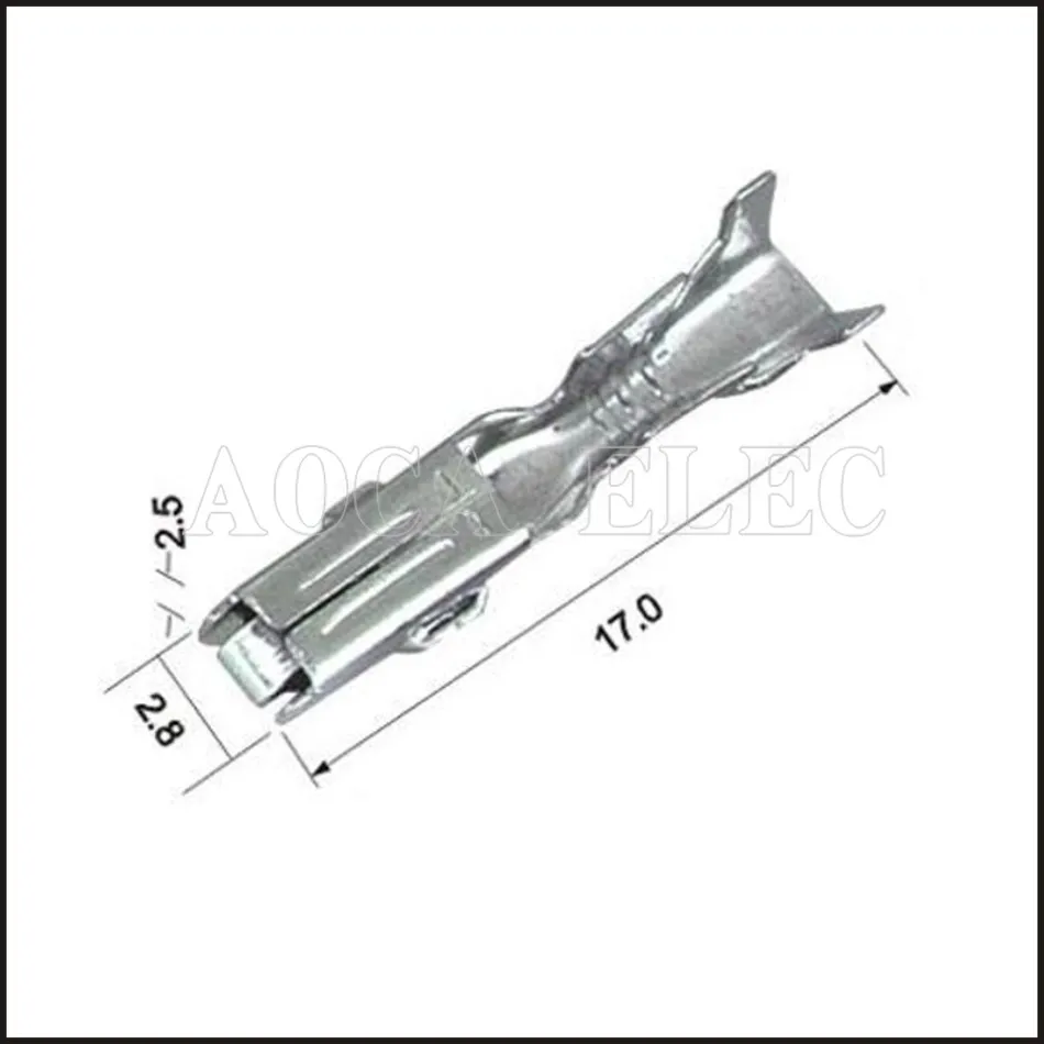 100pcs 171662 1 Male female wire connector automotive terminal Plugs socketWire harness Soft ...