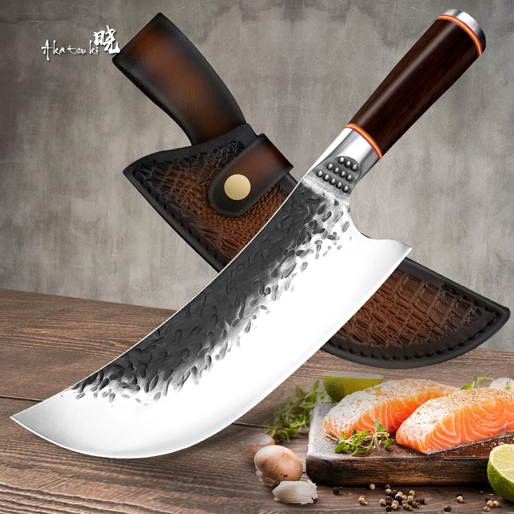 8-zoll-Kochmesser-High-carbon-Metzger-Messer-Handgemachte-Geschmiedet-K ...