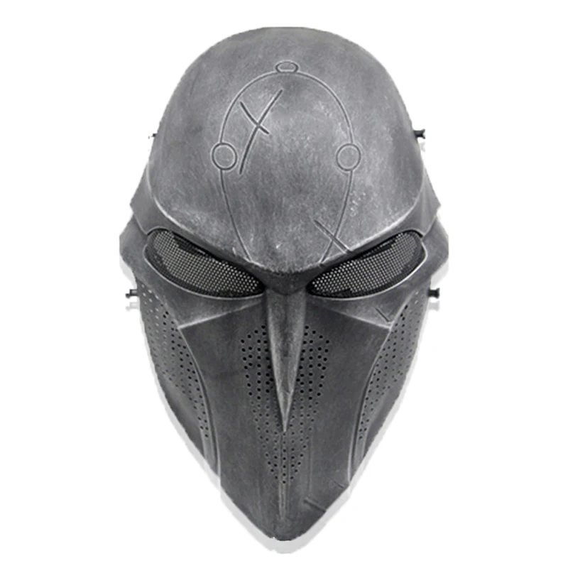 Airsoft Scary Death Skull Full Face Paintball Mask Cosplay Halloween ...