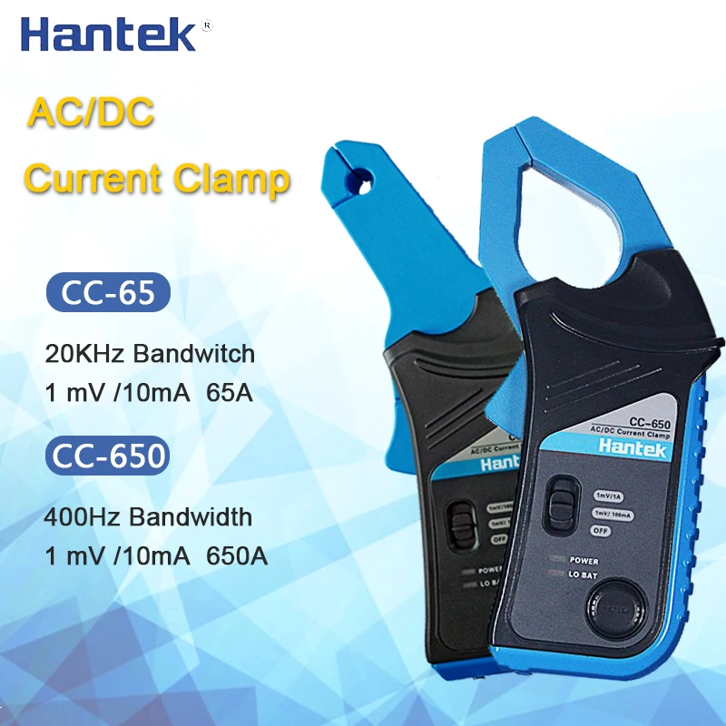 Hantek-Oscilloscope-AC-DC-Current-Clamp-Probe-CC-65-CC-650-20KHz-400Hz ...