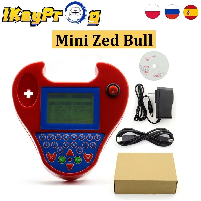 V508 Mini Zed Bull Key Programmer Smart ZedBull V508 Key Pro Tool Mini ...