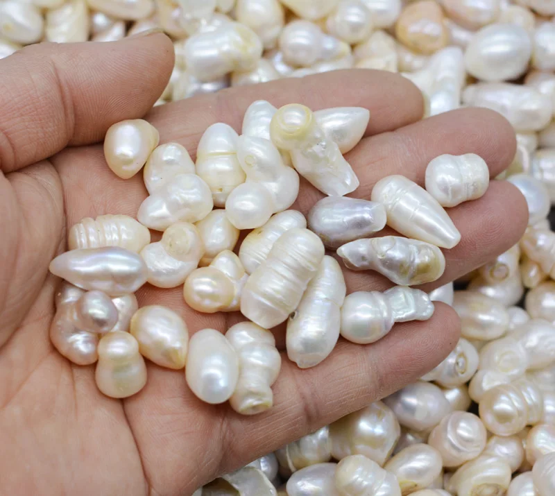 Exquisite-irregular-special-shaped-Baroque-natural-pearl-Scattered ...