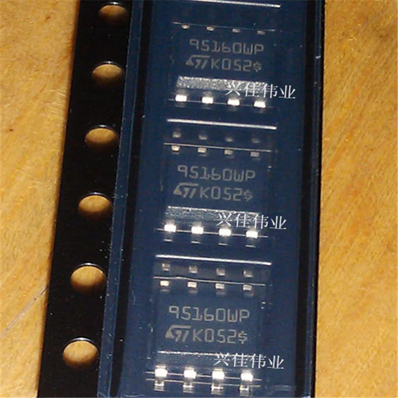 50 개/몫 M95160 WMN6TP 95160 95160wp 95160wq sop 8 자동차 메모리 칩용 직렬 eeprom ...