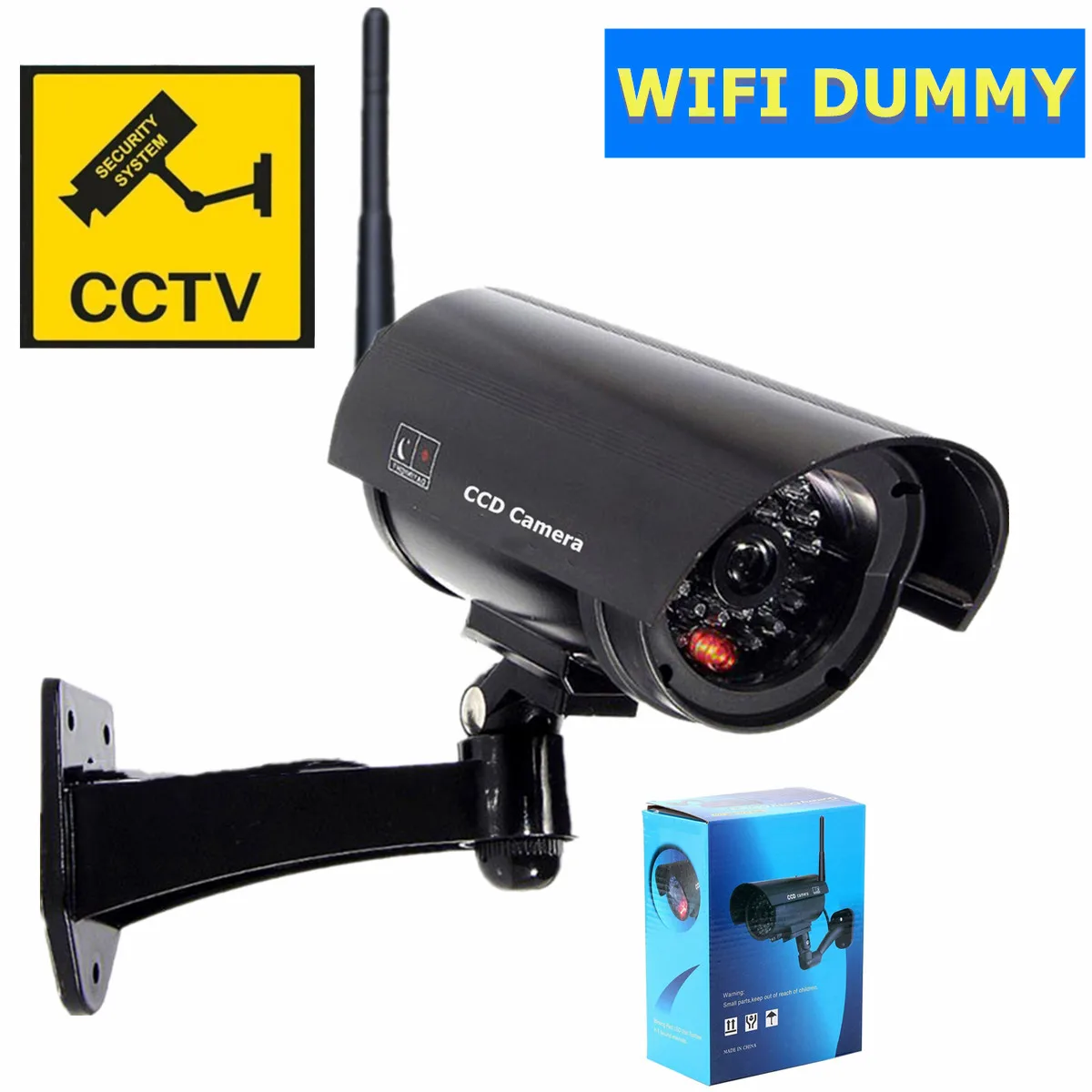 dummy-camera-fake-wifi-cctv-video-surveillance-waterproof-outdoor-w ...