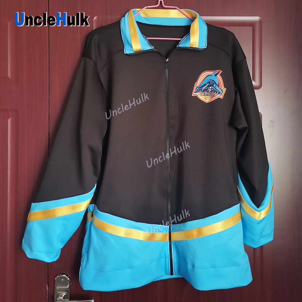 Hyakujuu-Sentai-Gaoranger-GaoBlue-the-Surging-Shark-Jacket-Printed-Logo ...
