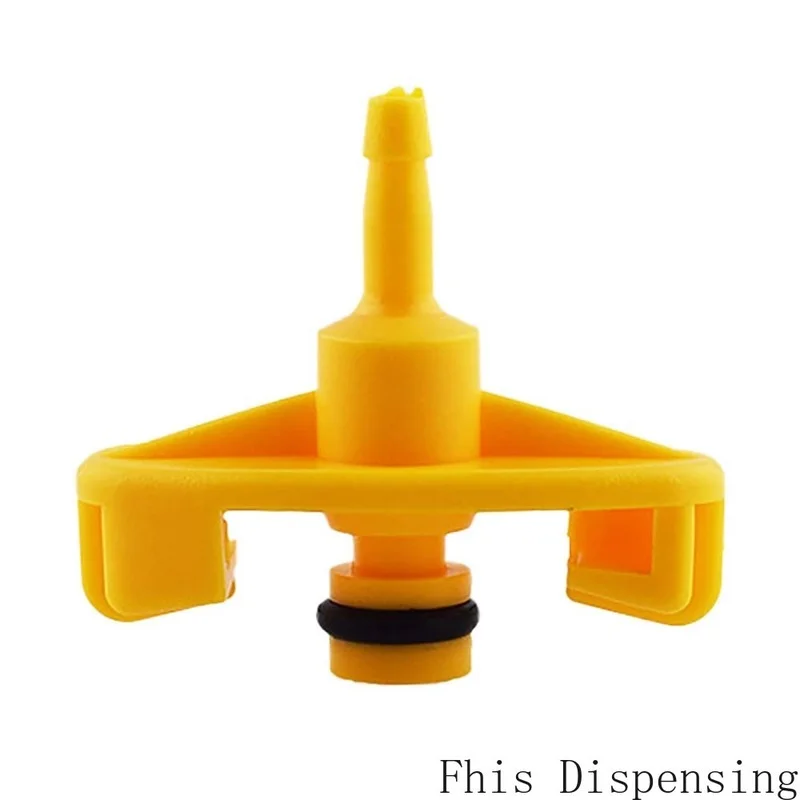 Pack Of 50 Dispensing Parts 3cc Barrel Adapter Fitting With O Ring 
