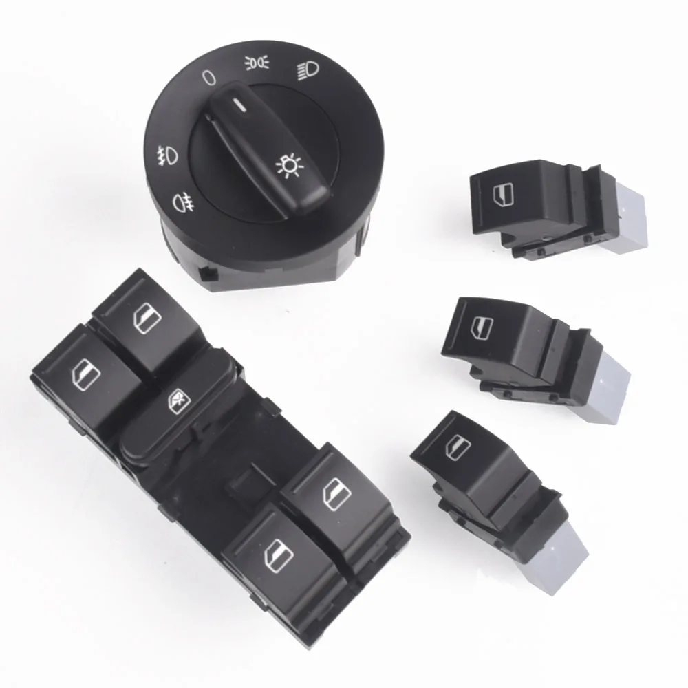 1K4959857 Power Window Master Switch For VW Golf MK5 MK6 For Volkswagen ...