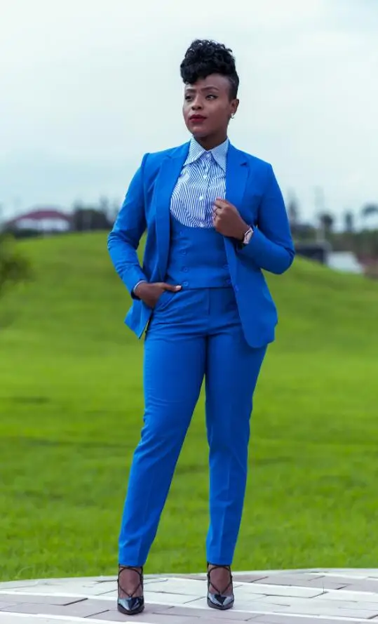 3 Pcs Women Suits Women Pantsuits Ol Women's Summer Suit Women Blazer ...