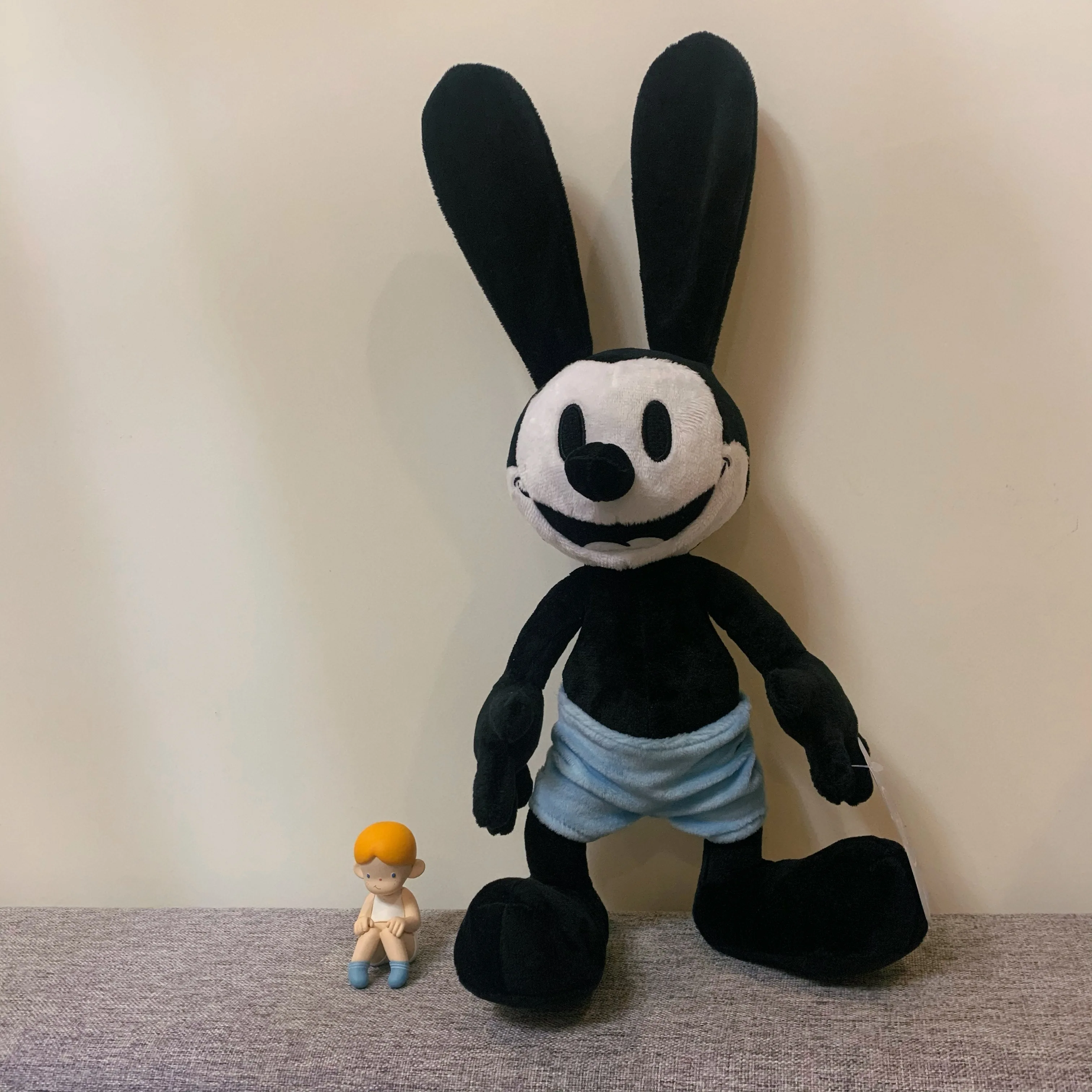 Mickey Oswald The Lucky Rabbit Plush Toys Cute Lucky Rabbit Stuffed ...