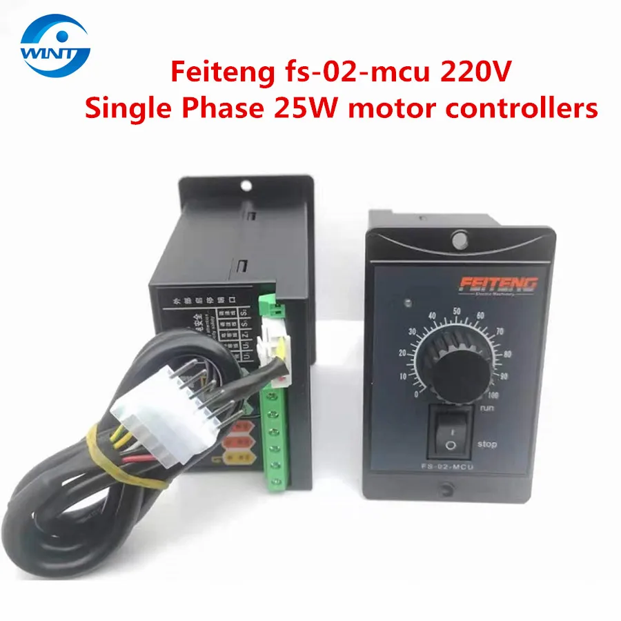 Freeshipping Feiteng FS-02-MCU 220 V Single Phase 25W Motor Speed ...