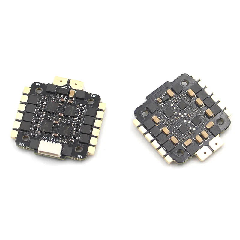 LANNRC FPV RC 드론 예비 부품, 4 in 1 미니 30A ESC BEC 5V 6.5g BLHeli_S 2 6S RC ...